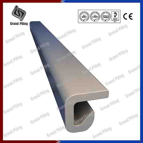 sheet pile corner sections, Clutch bars, corner piles, connectors ...